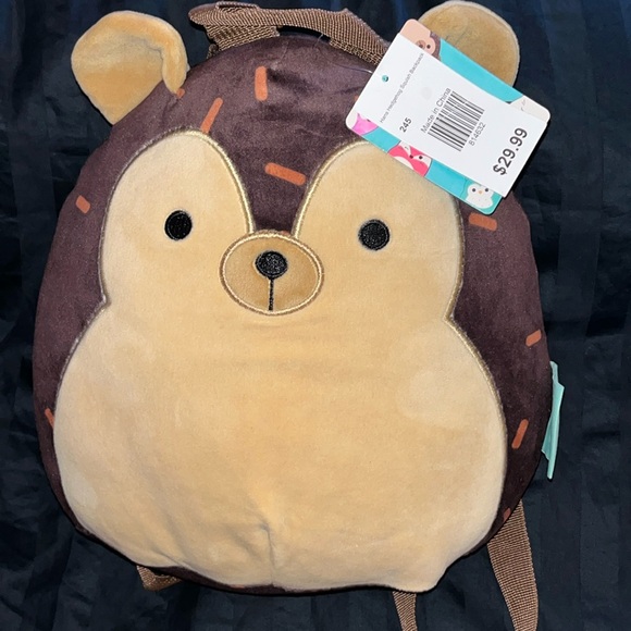 Squishmallows | Other | New Squishmallows Hans Hedgehog Squish Backpack ...